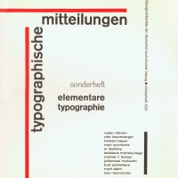 Typographische Mitteilungen Sonderheft Elementare Typographie | ninonbooks